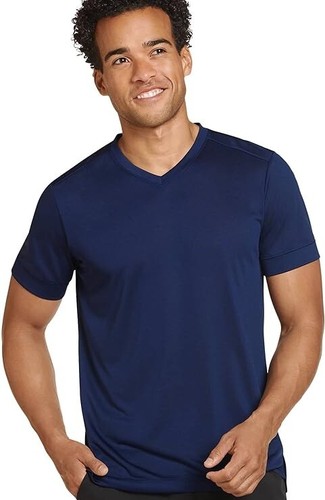 Jockey Men's Activewear Lightweight Performance V-Neck Tee - Large Size ...