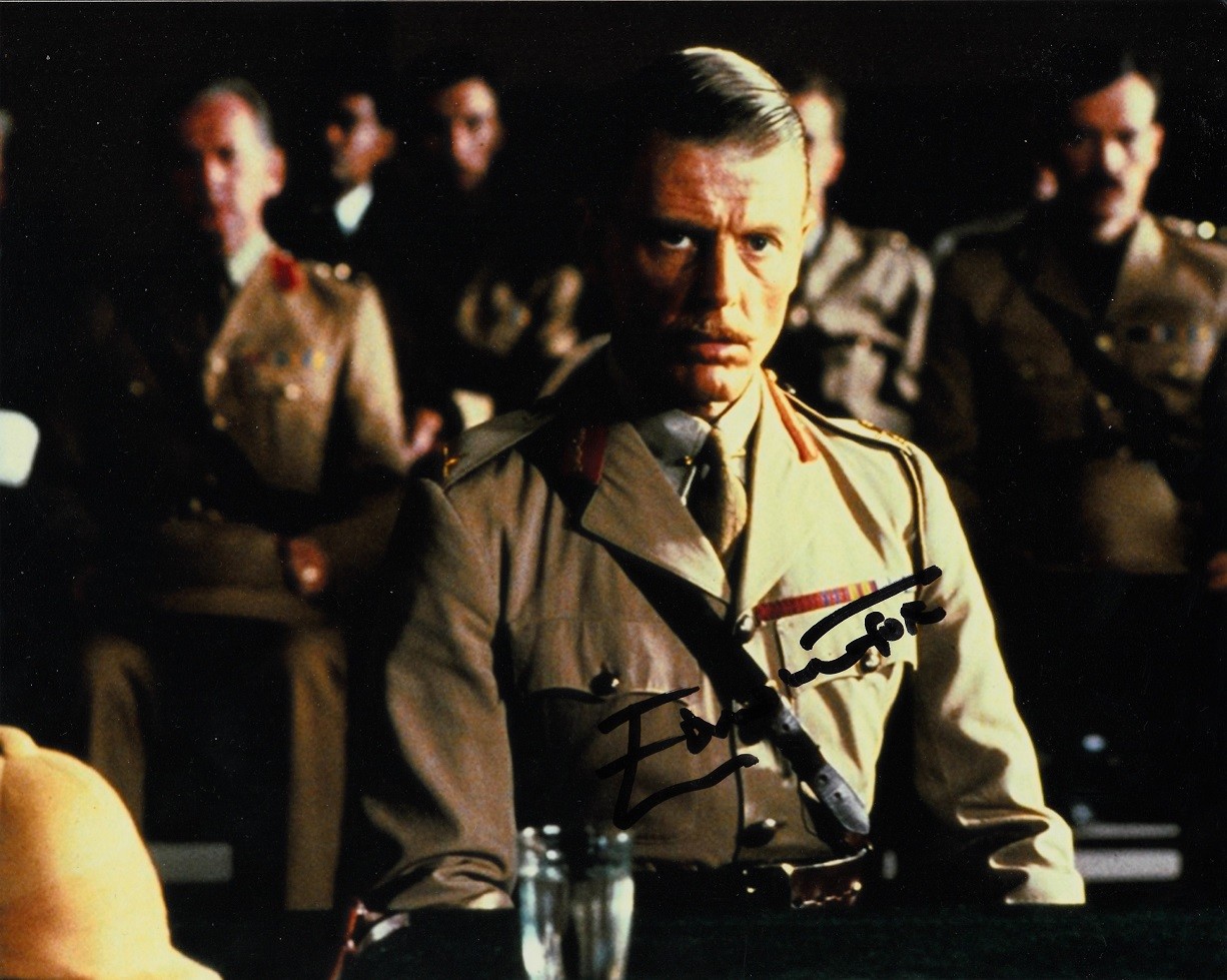 EDWARD FOX AUTOGRAPH SIGNED 10" X 8" PHOTO COA 55 | eBay UK