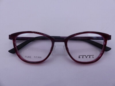 BEVEL 2544 ANGKOR WAT CLARET WOMENS EYEGLASSES FRAMES SIZE 48-18-135 | eBay