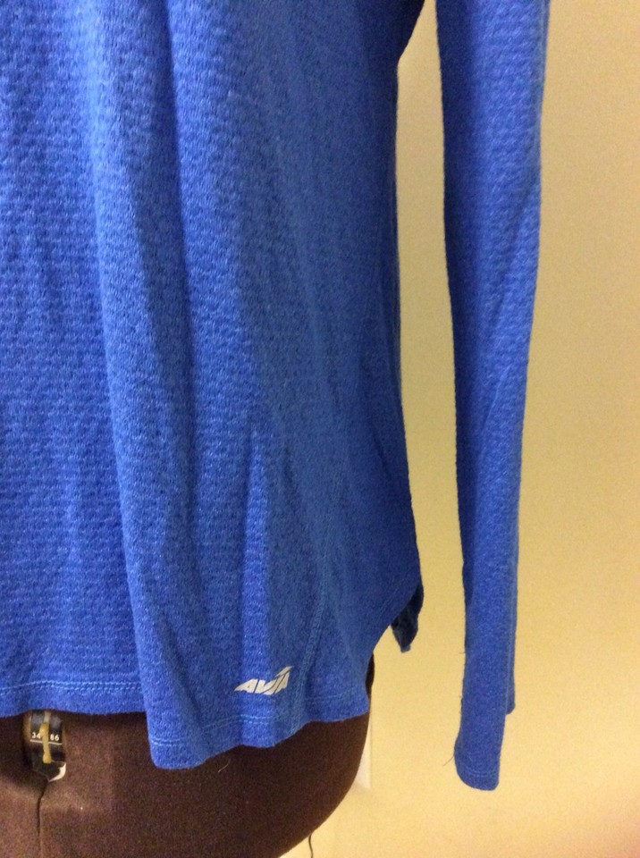Avia Womens Athletic Pullover Cowl Neck Athletic Training Top Shirt ...