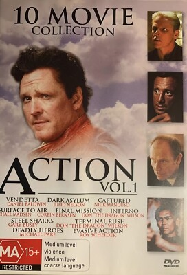 DVD: 10 Movie Collection - Action Volume 1 (10 Action Packed Films Of ...