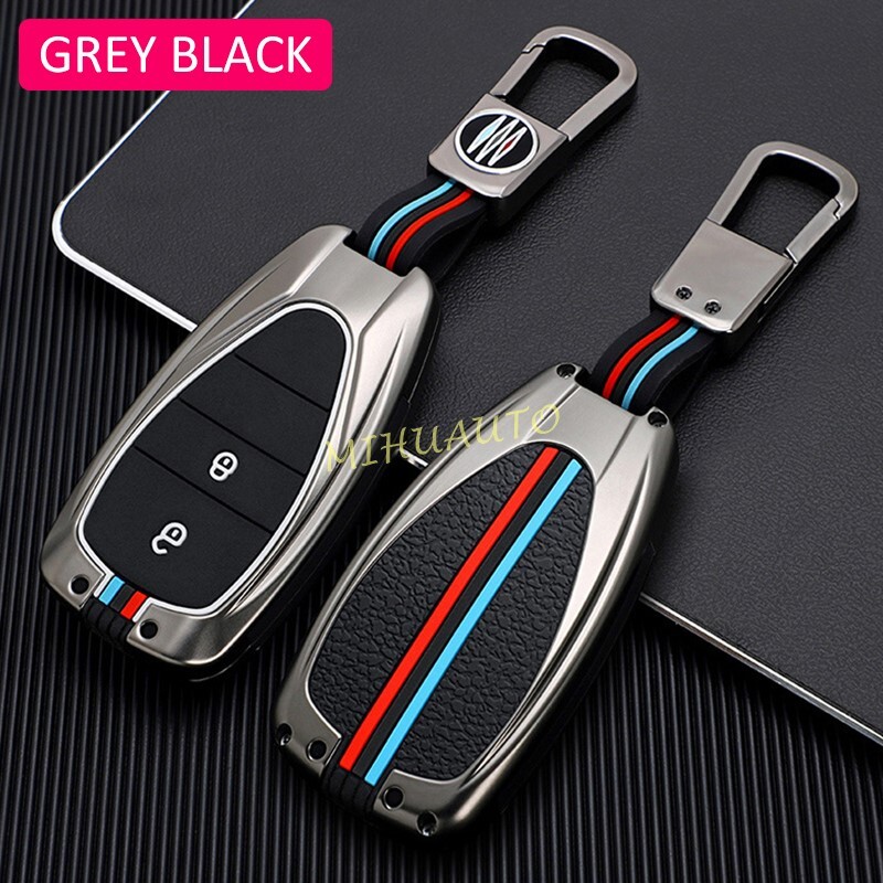 Metal Car Key Fob Cover Case Chain For Chevrolet Cruze Malibu Trax ...