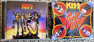 KISS CDs DESTROYER Remastered & SONIC BOOM Deuxe Box Set w 2 CDs & Live ...