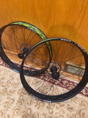 SUN ringle mulefut 80 27.5 fat tire wheels with rotors and rim tape | eBay