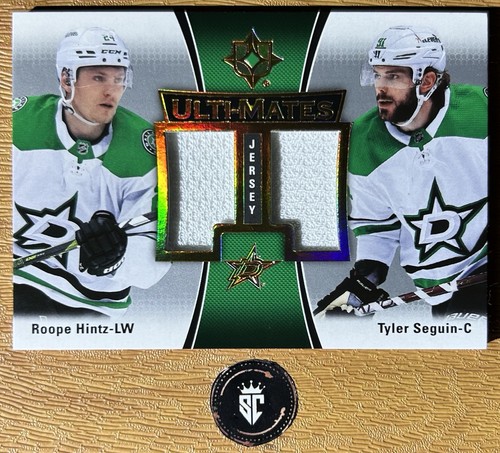 Tyler Seguin & Roope Hintz 2022 Upper Deck Ultimate Collection Ulti ...