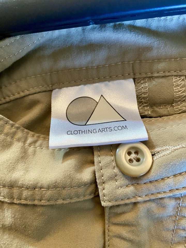 Clothing Arts Pants Mens 36x32 Khaki P^Cubed Pick-Pocket Proof Cargo ...