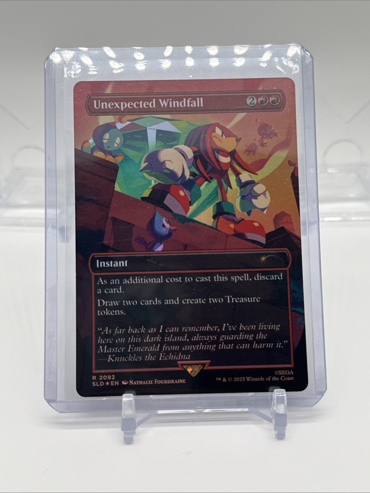 Unexpected Windfall (2092) (Rainbow Foil) Secret Lair Drop Foil | eBay