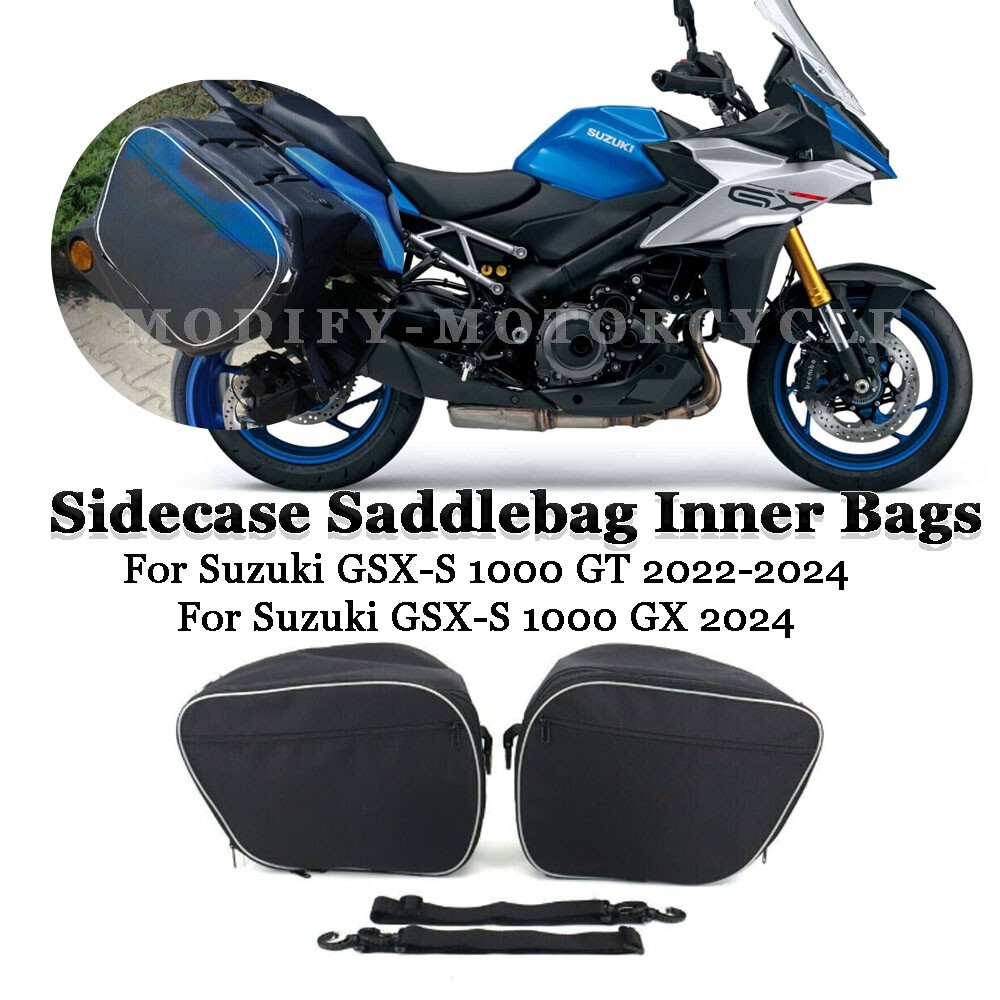GSXS 1000GT Sidecase Saddlebags Luggage Inner Bags For Suzuki GSX ...