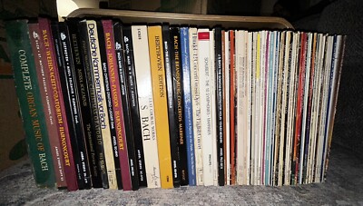 Starter Classical LP Vinyl Collection! Lot of 5 VG+ Beethoven, Bach ...