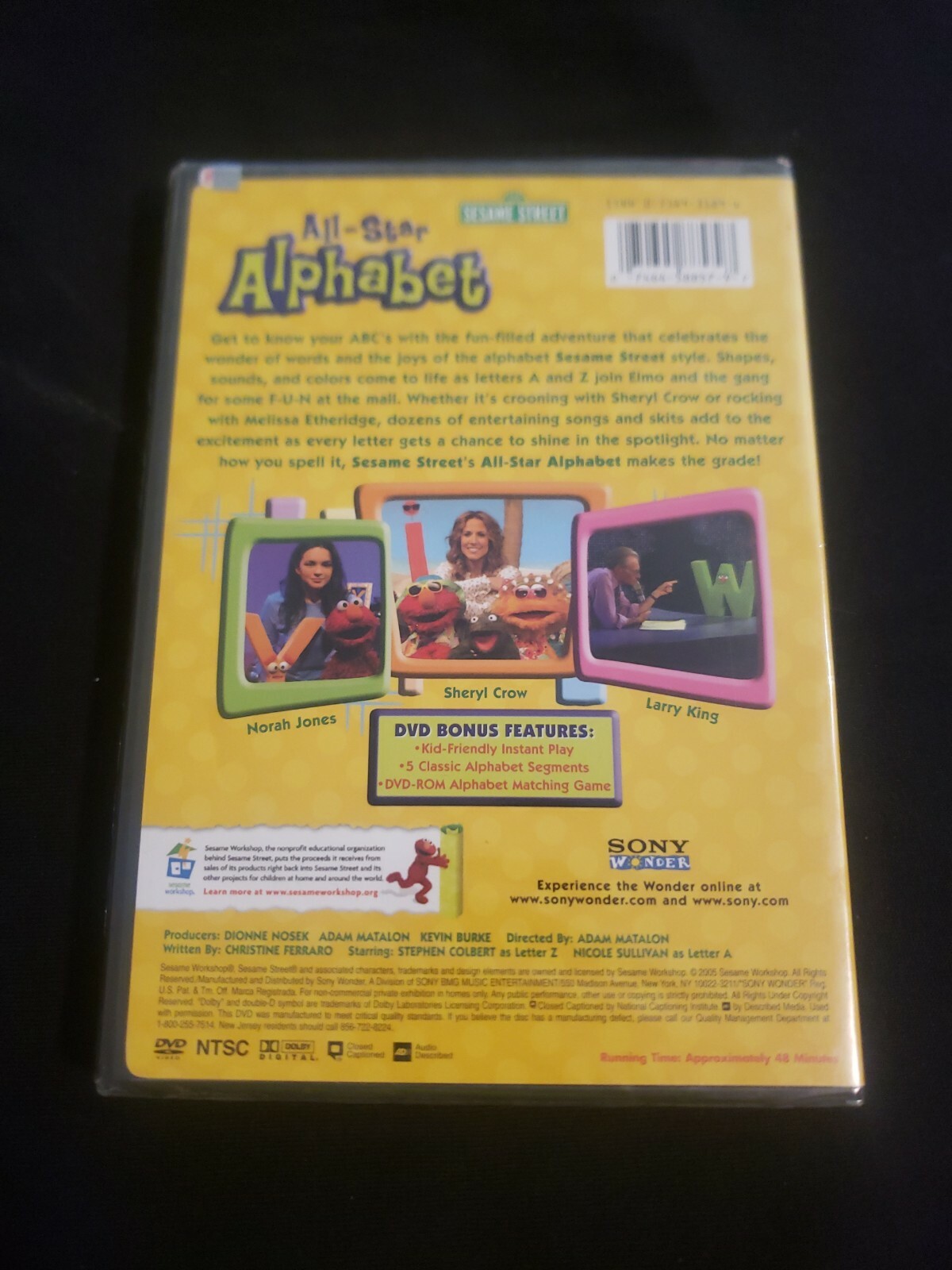 Sesame+Street+-+All+Star+Alphabet+%28DVD%2C+2005%29 for sale online | eBay