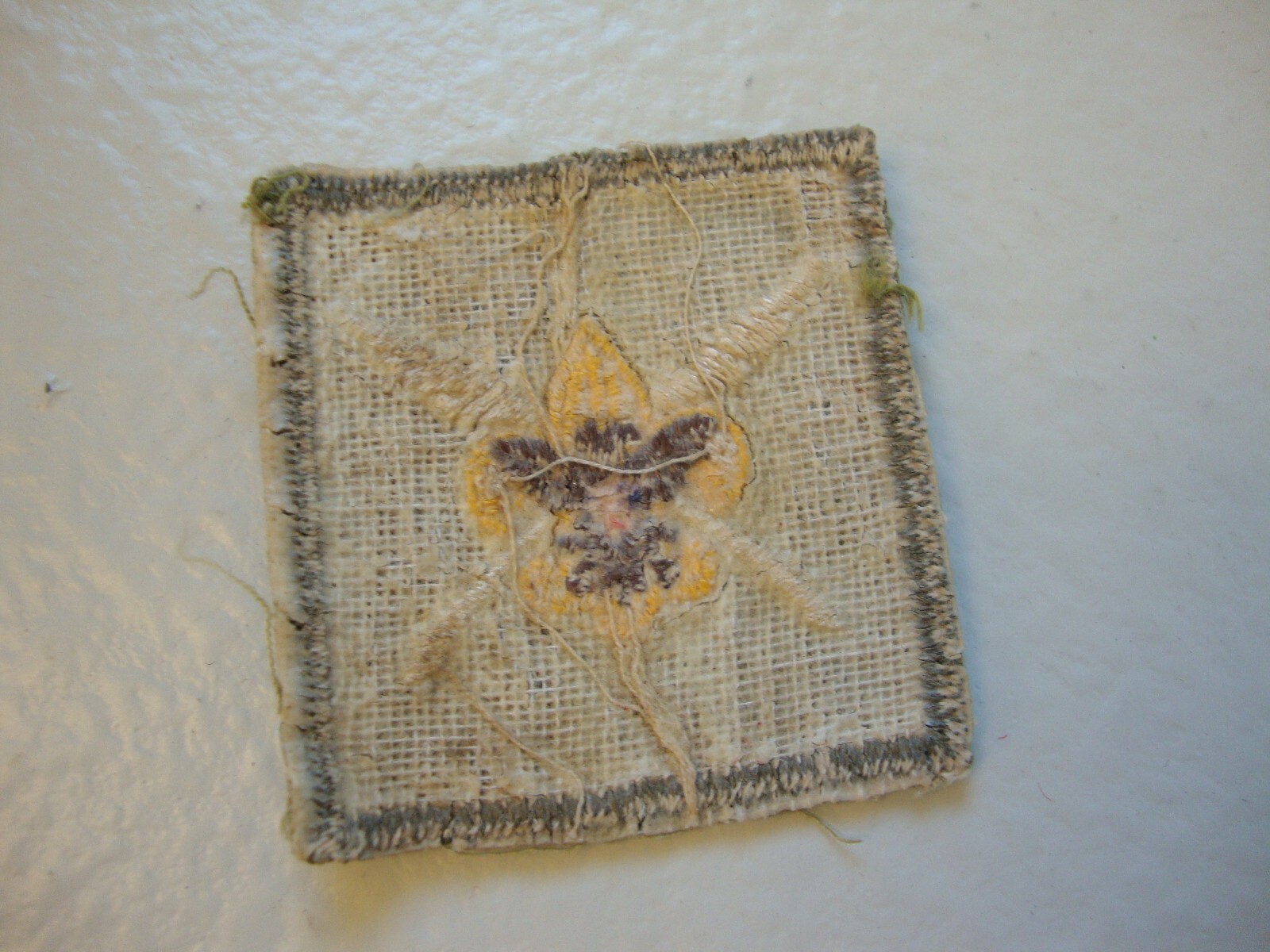 Vtg Green Khaki Twill Scribe Position Patch BSA Boy Scout Uniform ...