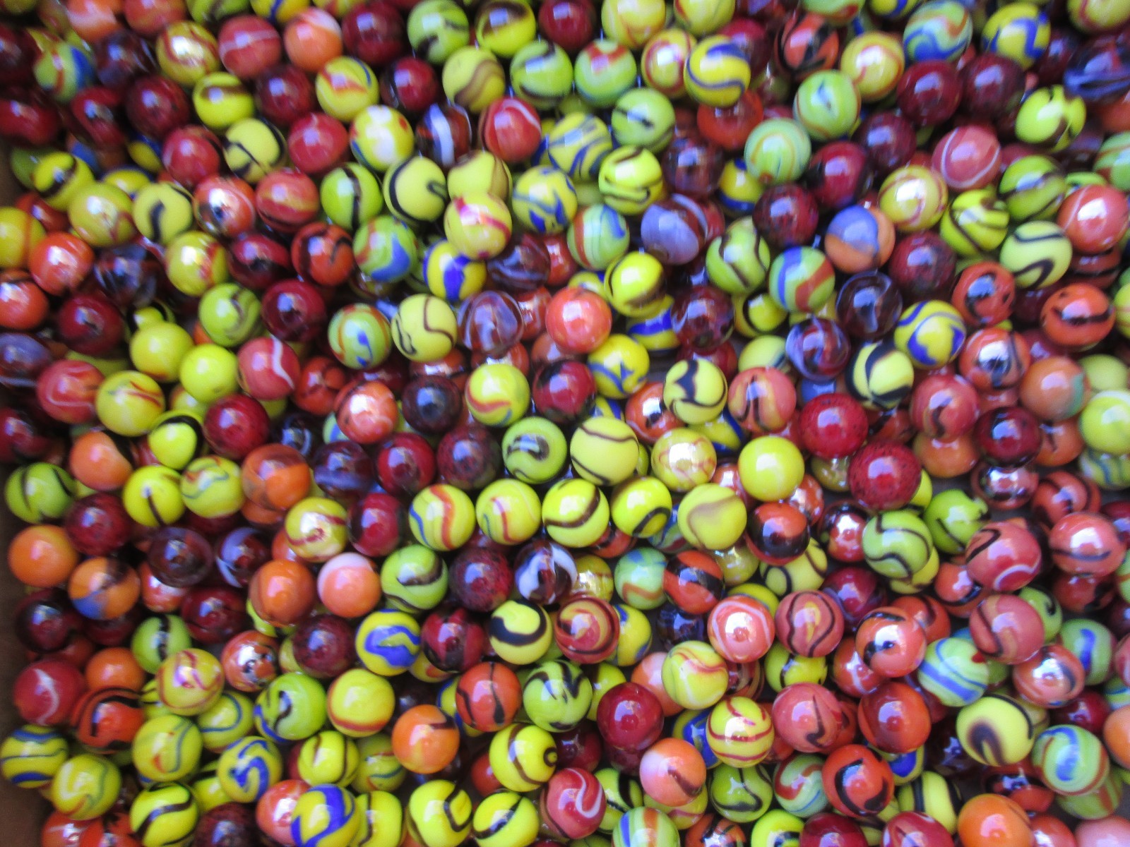 MARBLES 2 POUNDS 5/8" PREMIUM MIX SELECT MARBLES | eBay