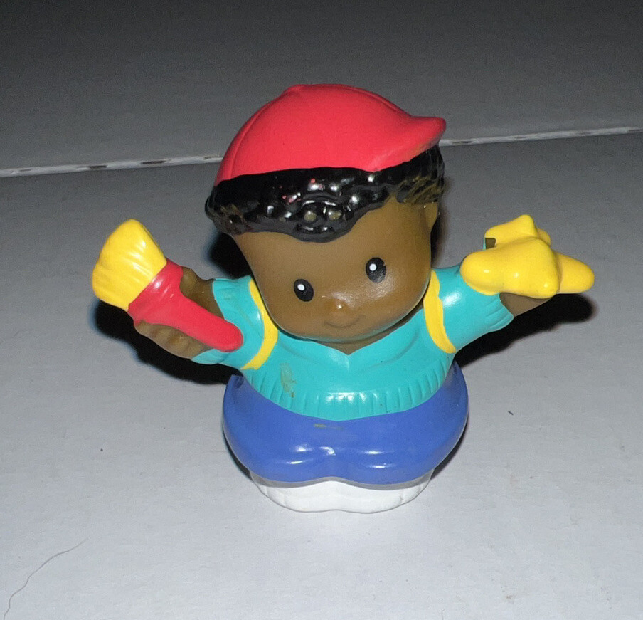 Fisher Price Little People Michael Airplane Paintbrush Backpack 2005 | eBay