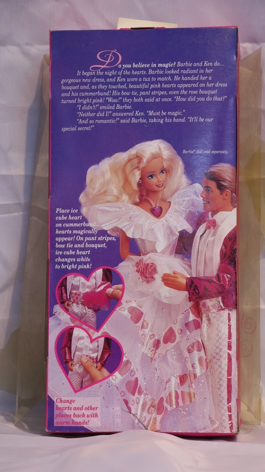 1992 SECRET HEARTS KEN Doll Color Changing Clothes | eBay