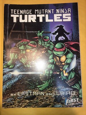 Teenage Mutant Ninja Turtles Graphic Novel Book 1 (1986 First Comics ...