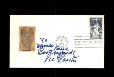 Vic Raschi Signed 1983 FDC Babe Ruth Cache First Day Cover Autograph | eBay