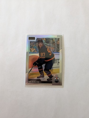 2021-22 O-Pee-Chee Platinum Connor McDavid Edmonton Oilers #1 Rainbow ...