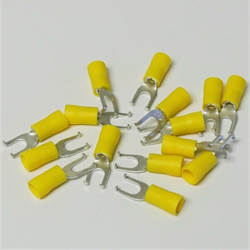 Supco T1046 Insulated Flange Spade Terminal Connector for 12-10 Wire ...