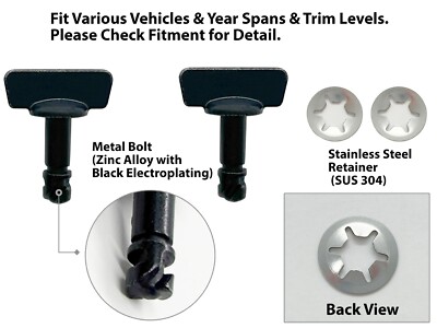 Hitch Cover Bolt for 2015 - 2024 Tahoe Yukon Traverse Denali 11612235 ...