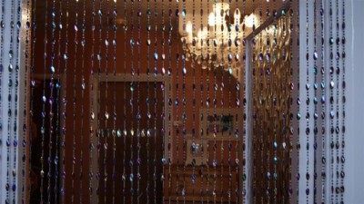 Stylish Multi Coloured Plastic Beaded Curtain Blinds Fly Insects Door ...