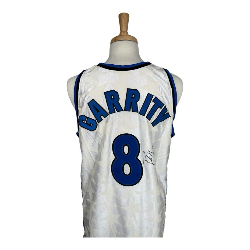 Champion Orlando Magic Game Worn Pat Garrity #8 Autographed Jersey 48 ...