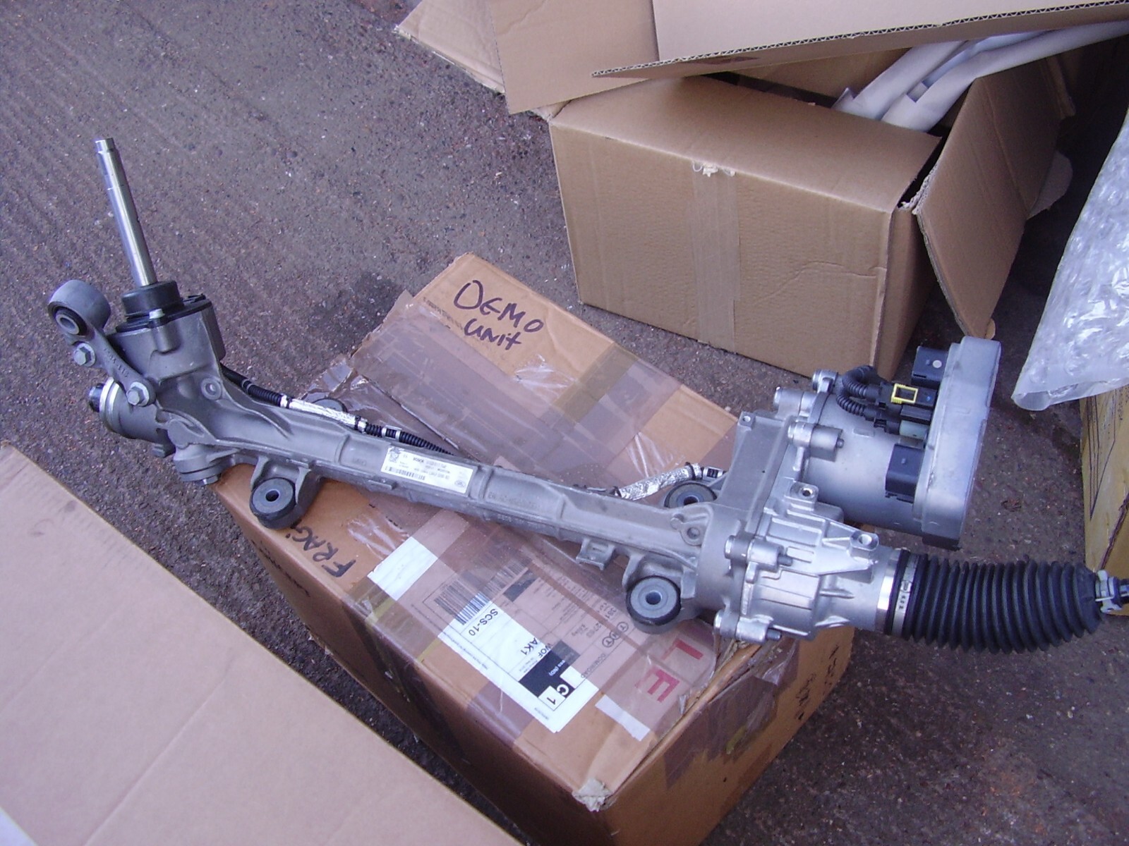 2021 JAGUAR F PACE X761 Electric Powered Steering Rack L8A2-3200-BD ...