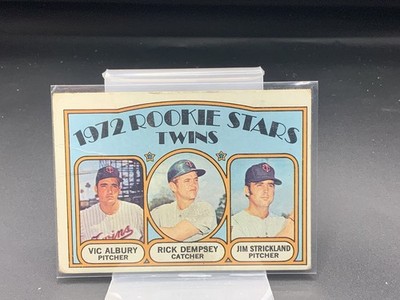 1972 Topps - High # Rick Dempsey, Vic Albury, Jim Strickland #778 ...