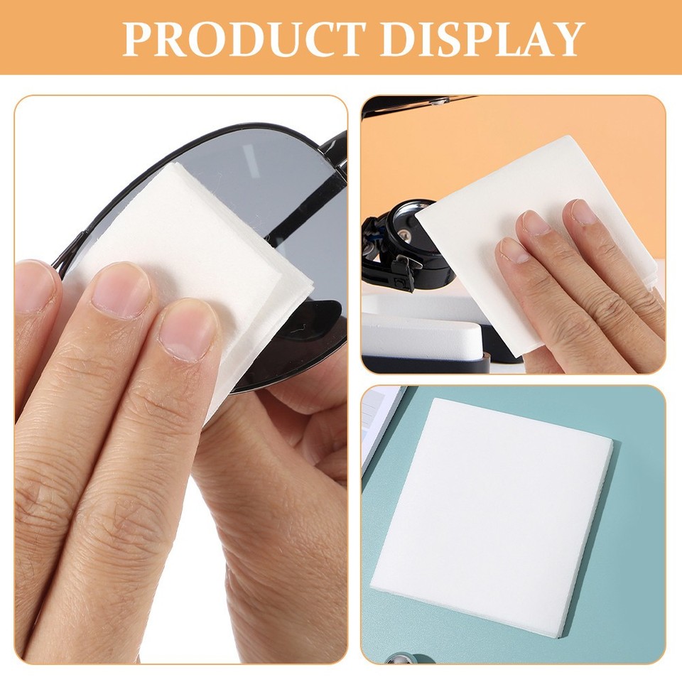 1200pcs Camera Lens and Eyeglasses Cleaner Screen Cleaning Paper Non ...