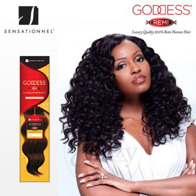 Sensationnel Goddess Remi Loose Deep Luxury Quality Remi Human Hair | eBay