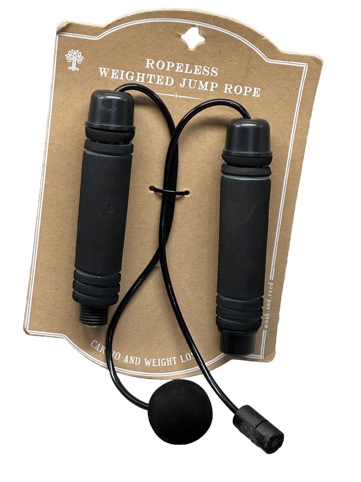 Ropeless Jump Rope Cordless Jump Rope with Two Weighted Balls—See ...