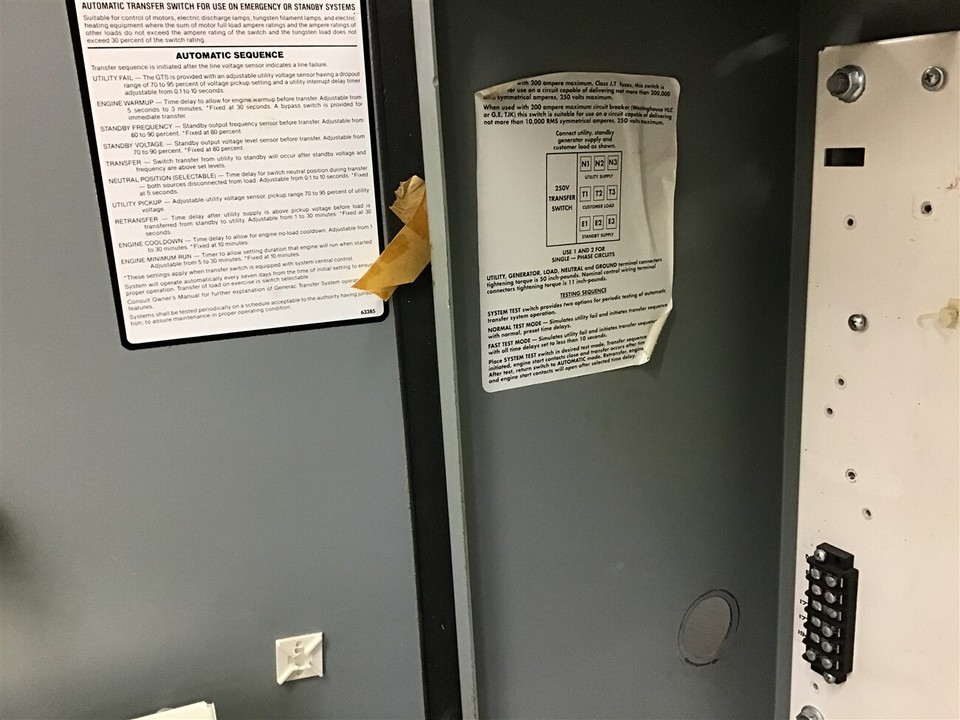 Generac GTS System 90A01656-W 120/208 Volts | eBay