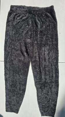NWT! EXPRESS Size XL Women's Black Fuzzy/Furry Skinny Pants Furry | eBay