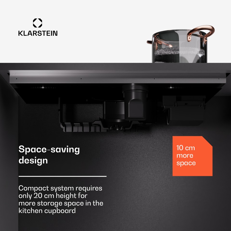 Cooker Hood Induction Hob Kitchen Extractor Fan Electric Cooker 90 cm 4 ...