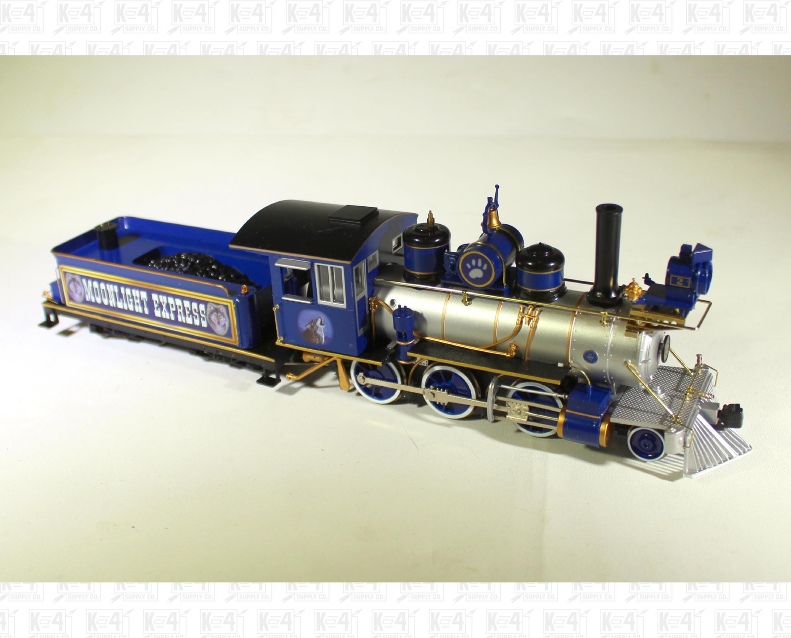 Bachmann Hawthorne Village On30 2-6-0 Mogul Steam Locomotive Moonlight ...