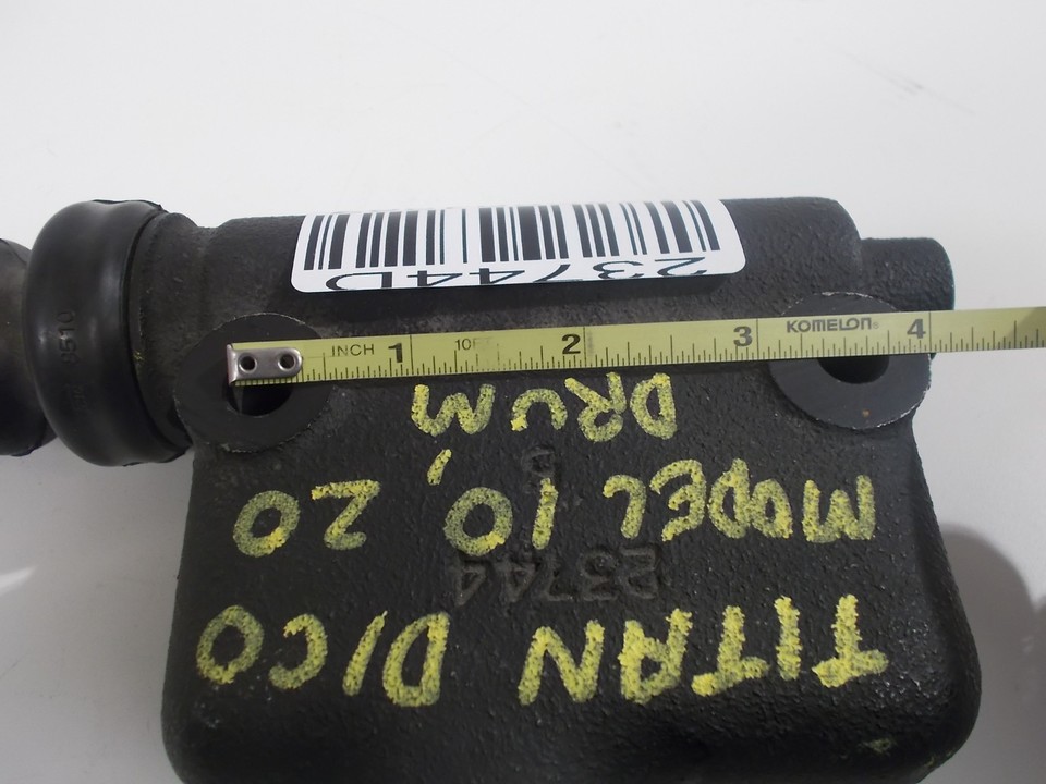 Titan DICO Master Cylinder for Model 10 20 Drum Brakes Actuators Boat ...