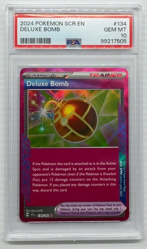Deluxe Bomb 2024 Scarlet & Violet: Stellar Crown #134/142 Holo (ACE ...