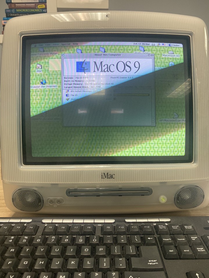 Apple iMac All-In-One Computer 1999 Vintage Computer Extremely Rare ...