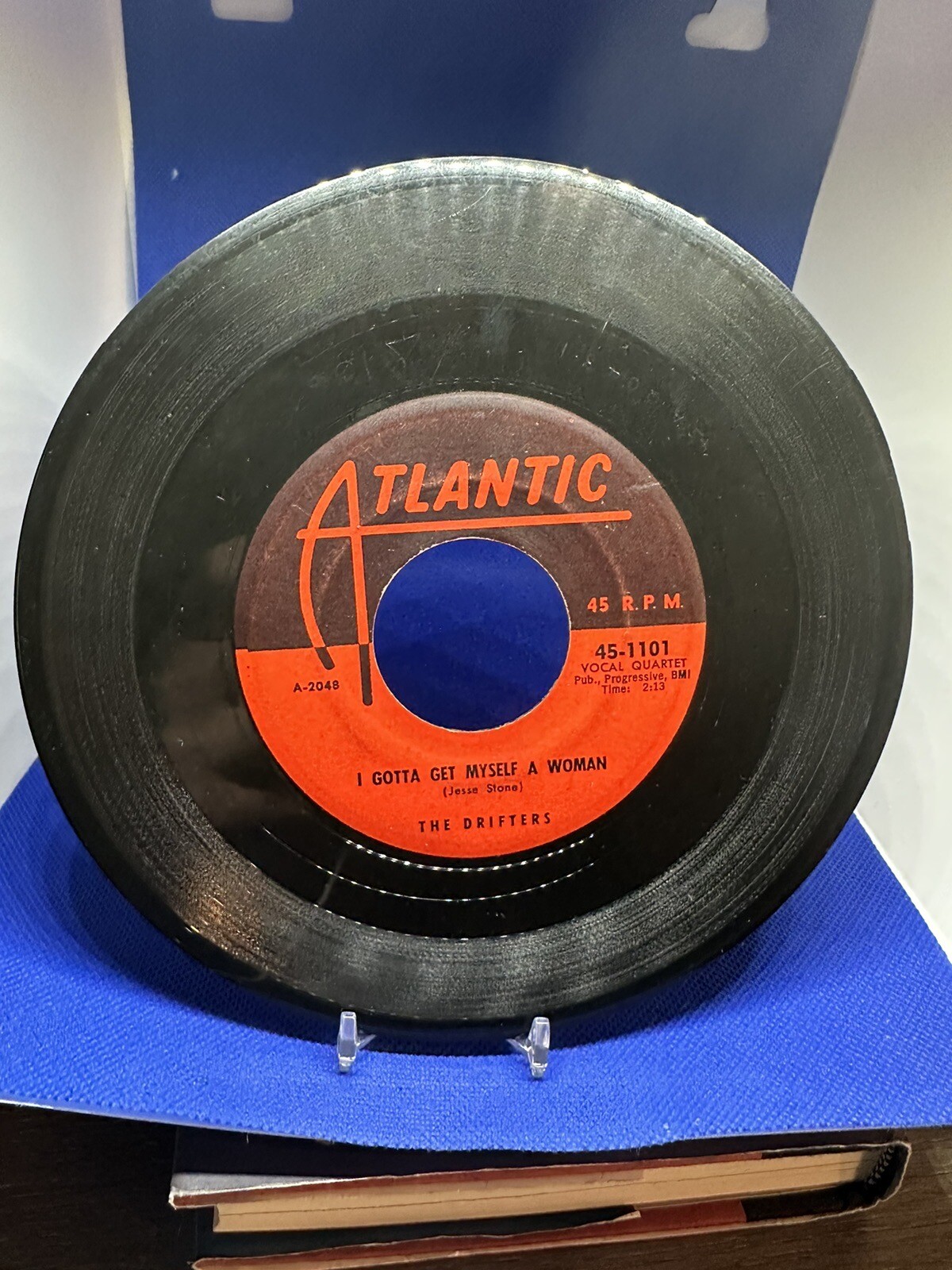 THE DRIFTERS 45rpm Vinyl Atlantic SOLDIER OF FORTUNE I GOT TO GET ...