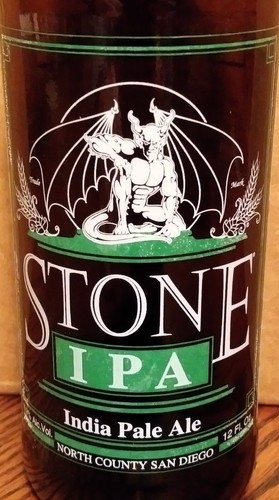 STONE IPA 12oz. ACL BEER BOTTLE; STONE IPA; INDIA PALE DRY | eBay