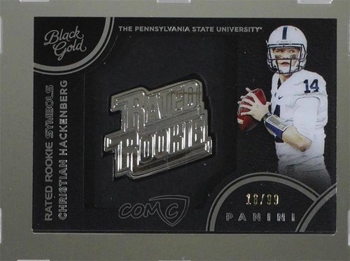 2016 Panini Black Gold Collegiate - Rated Rookie Symbol Relics White ...