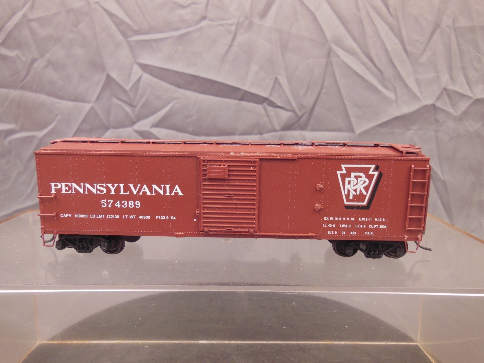 HO SCALE 40' BOX CAR PENNSYLVANIA 574389 | eBay