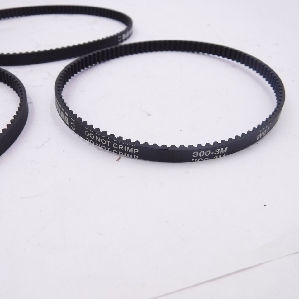 3pk B&B 300-3M -06 Timing Belt 300mm Pitch 6mm W 3mm HTD 100 Teeth | eBay