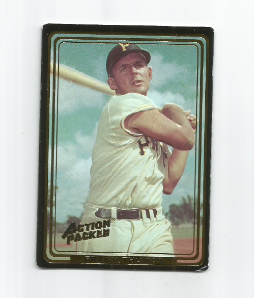 FRANK THOMAS (Pittsburgh Pirates) 1992 ACTION PACKED BASEBALL CARD #77 ...