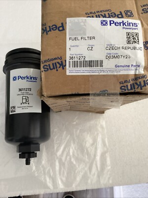 CUP FUEL FILTER PERKINS 3611272 850 Series 854 Series 854E-E34TA 854F-E ...