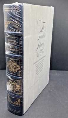 The Decameron, Giovanni Boccaccio, Franklin Library SEALED | eBay