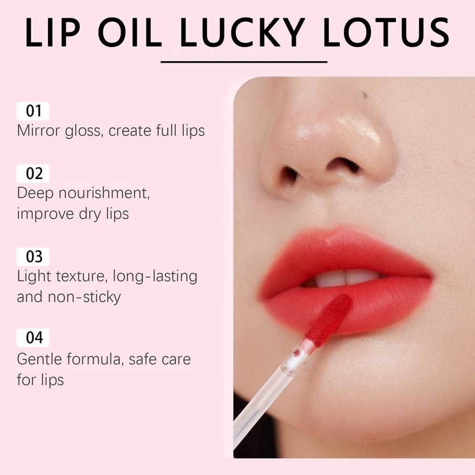 Lips Staining Lip Oil,Lip Stain Oil, Lip Tint Lips Oil Long-Lasting ...