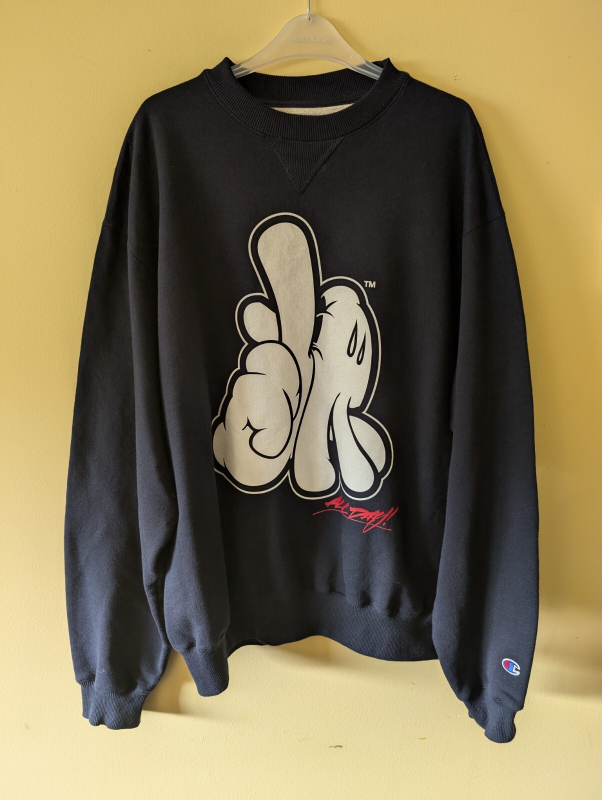 OG Slick LA Fingers Freeway Art Champion Crewneck Swe… - Gem