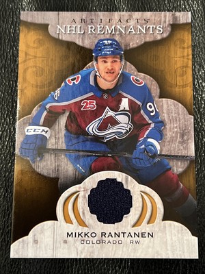 2021-22 Upper Deck MIKKO RANTANEN ARTIFACTS HOCKEY NHL REMNANTS RELIC # ...