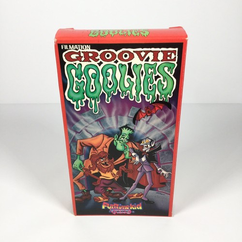 Groovie Goolies (VHS 1991) Funtime Kid Video Animated Monster Cartoon ...