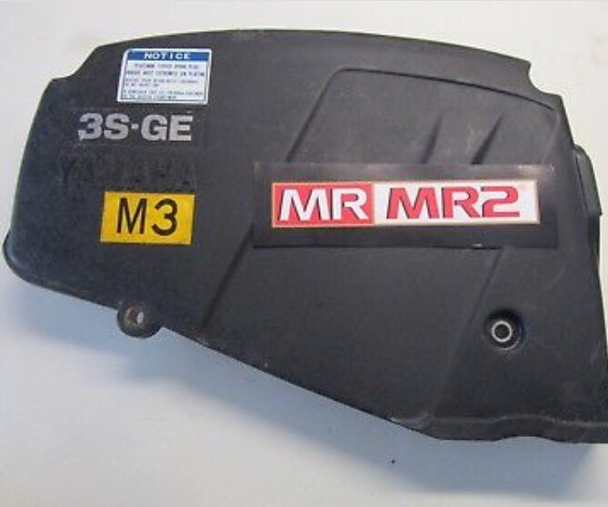 Toyota 3SGE Timing Belt Cover Decal Sticker MR2 Celica IS200 | eBay